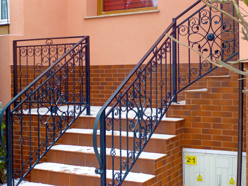 Balustrady schodowe metalowe - Wiech-Spaw Legnica Balustrady schodowe metalowe - Wiech-Spaw Legnica
