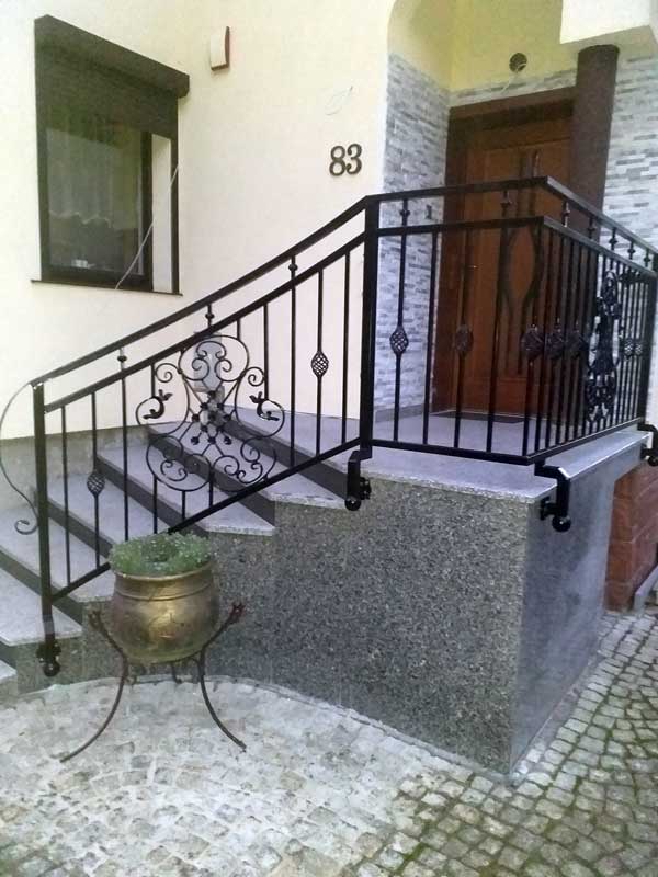 Balustrady schodowe metalowe - Wiech-Spaw Legnica Balustrady schodowe metalowe - Wiech-Spaw Legnica